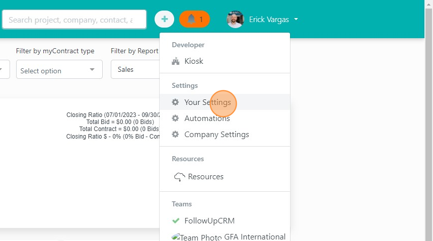 How to set up your Procore Integration